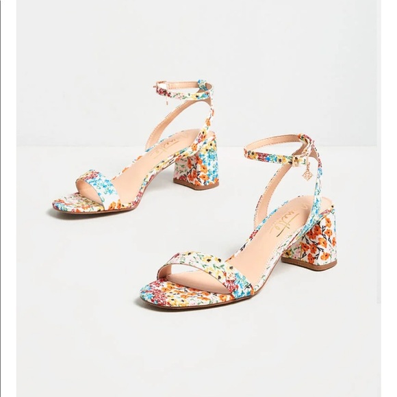Modcloth | Shoes | Floral Block Heels | Poshmark